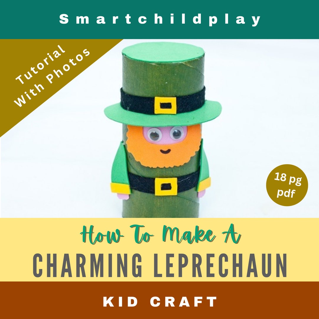 DIY Charming Leprechaun / St Patrick's Day Craft - Preschool ...