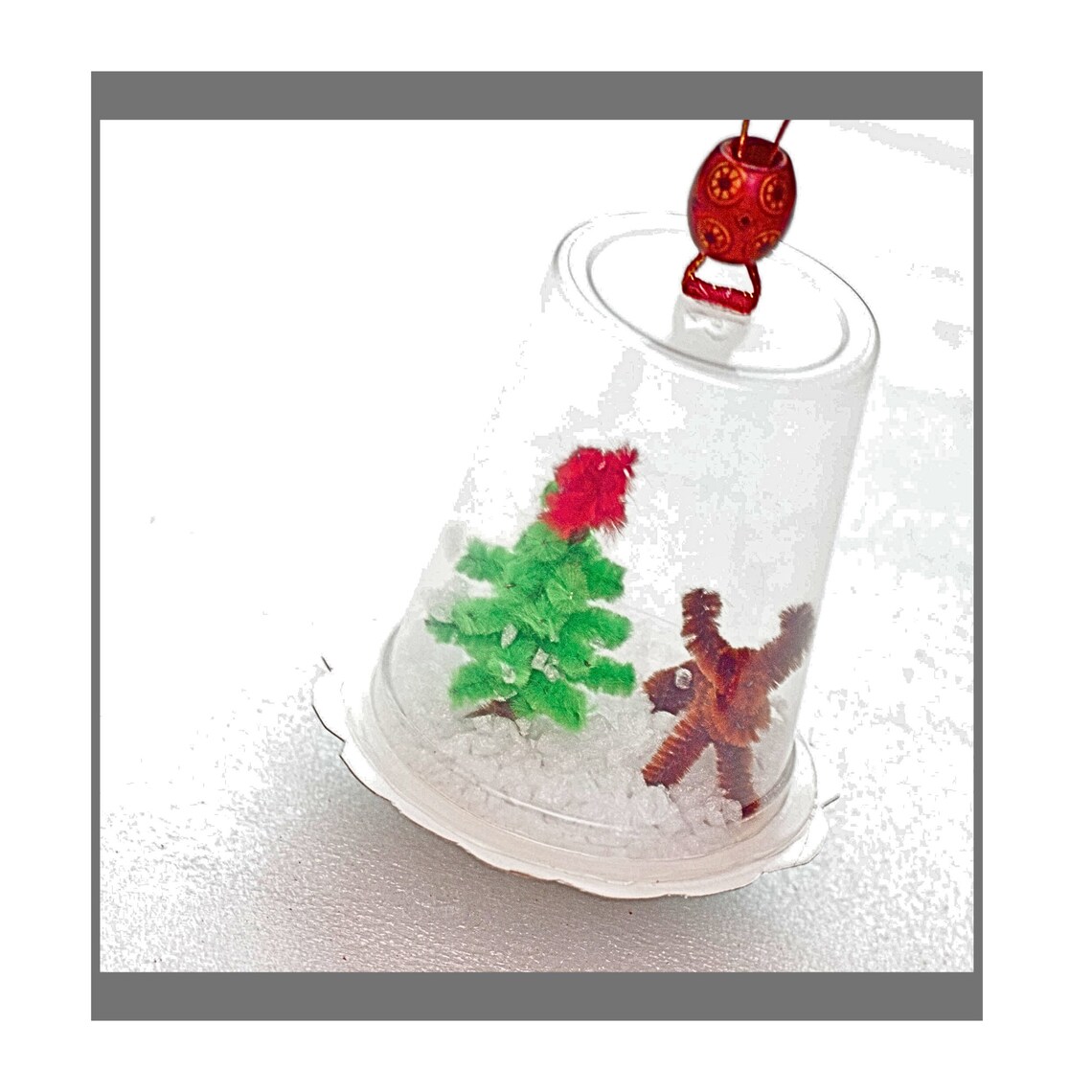 Winter Snow Globe Activity for Kids | DIY Plastic Cup Snow Globe | Fun ...