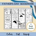 Printable Father's Day Coloring Bundle / DIY Craft / Digital Download ...