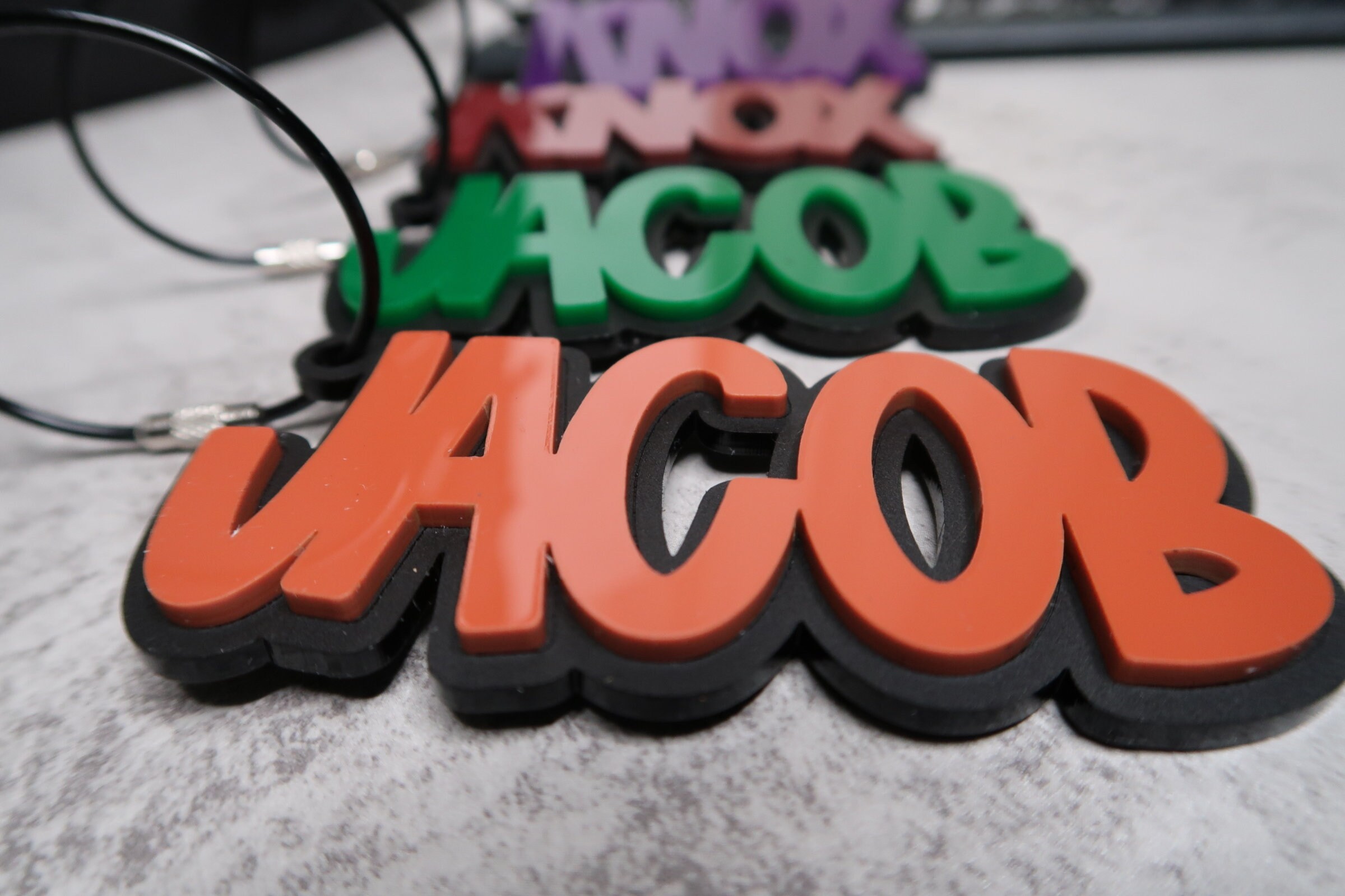 Backpack Tags, Kids Keychains, Personalized Keychain, Acrylic Keychain ...