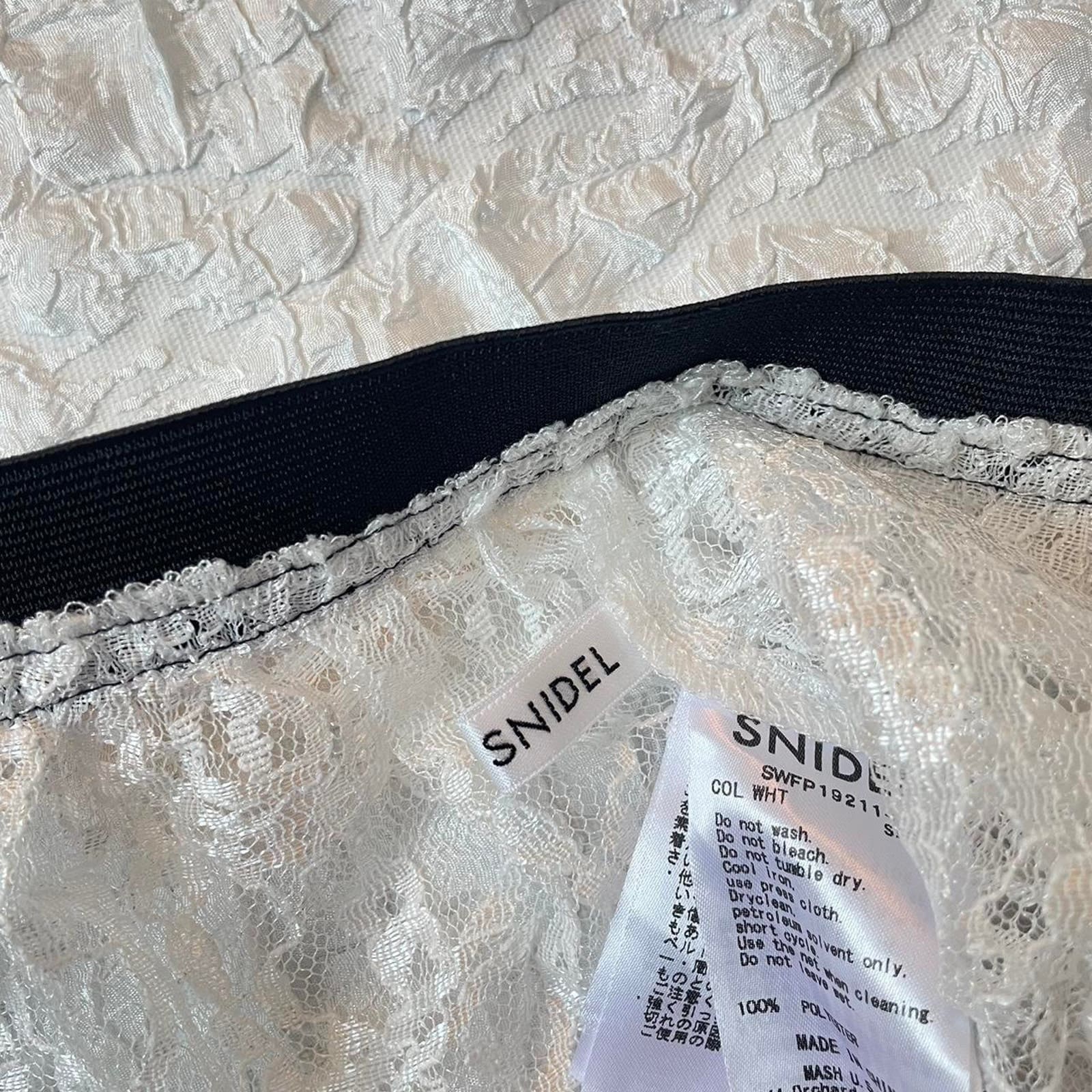 Snidel Japanese Brand Rare Two Pieces Lace Skirt - Etsy UK