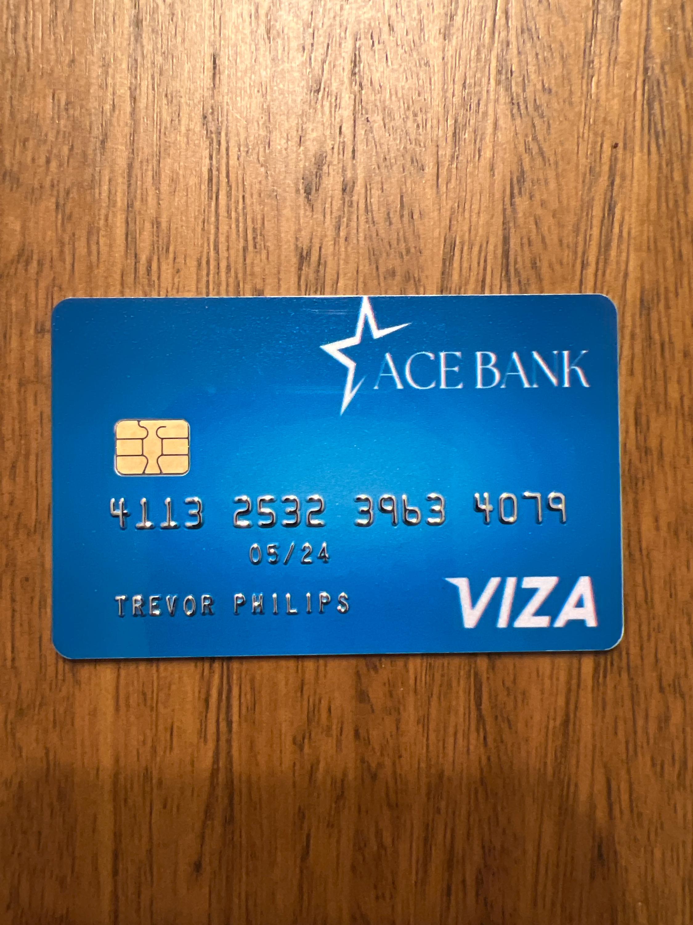 Real Personalized Prop Play Novelty Credit Bank Card - Etsy