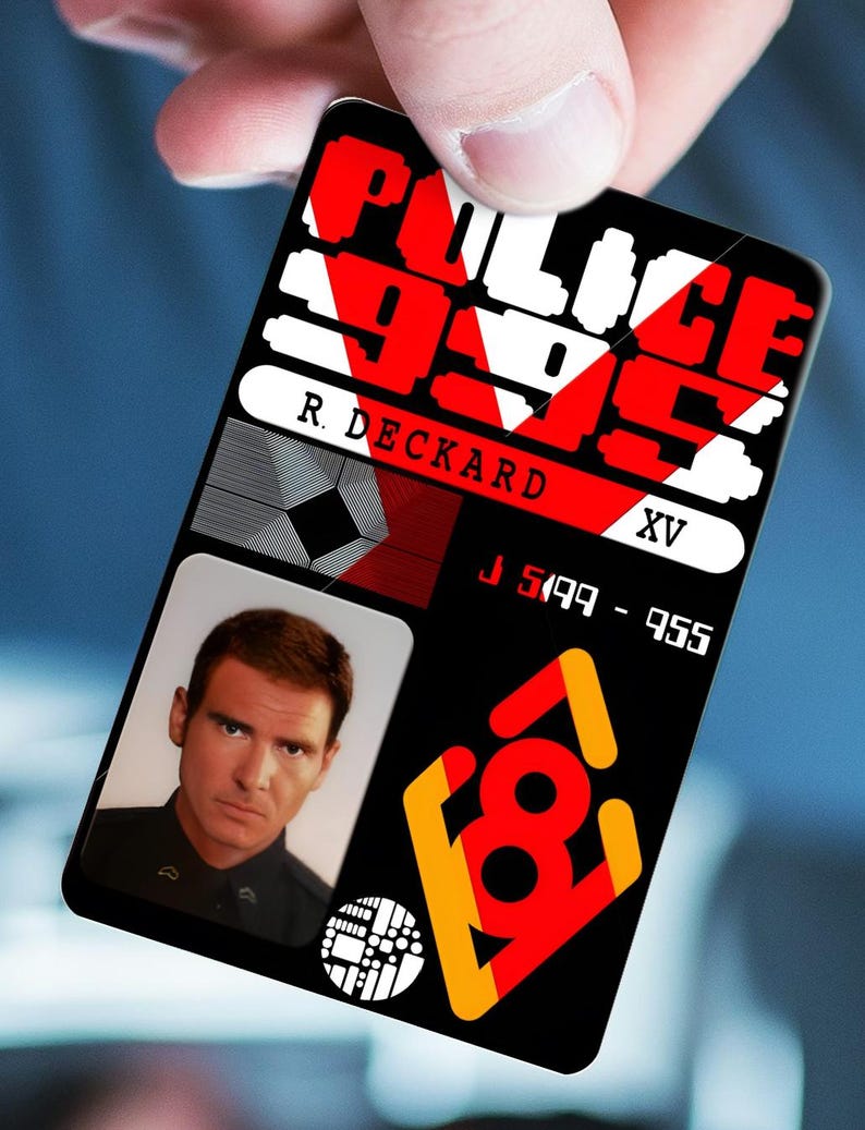 Blade Runner Police ID - Etsy