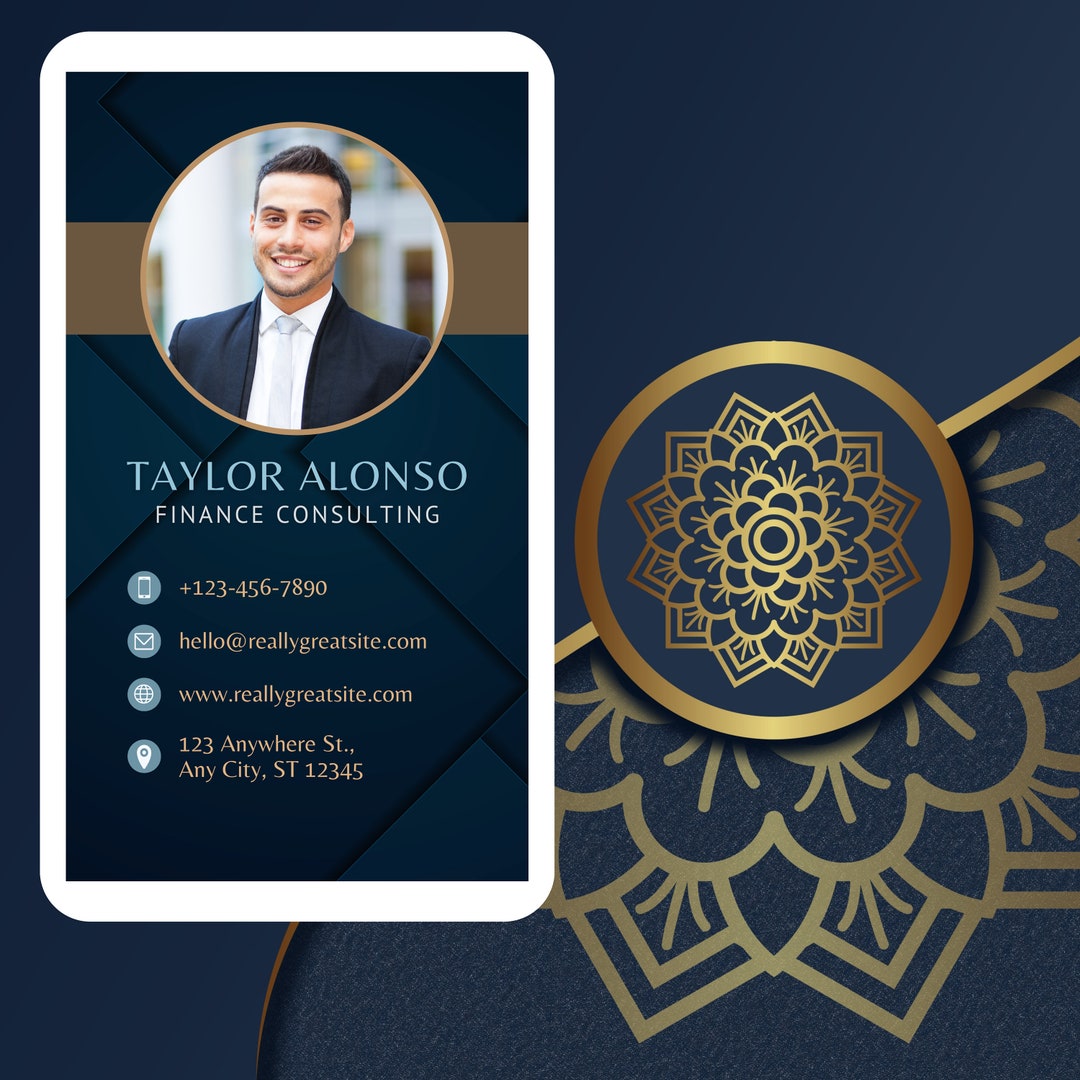Custom Modern Business Card - Etsy