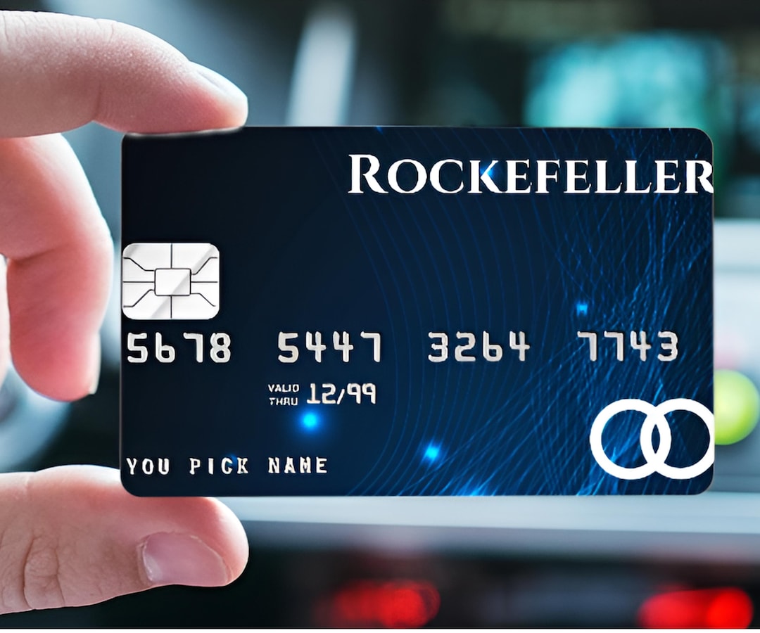 Personalized Prop Play Bank Cards - Etsy