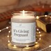 Pregnancy Gift, Soy Wax Candle for Future Mom, Funny Baby Shower Gift ...