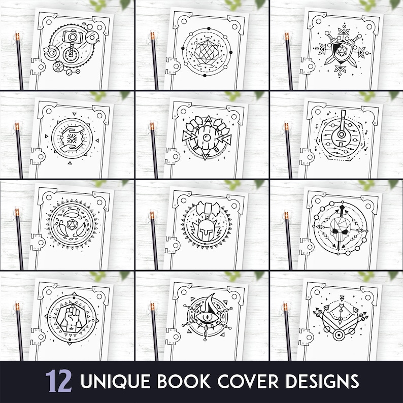 Printable Character Book / Dungeons and Dragons / D&D Notebook / Dnd ...