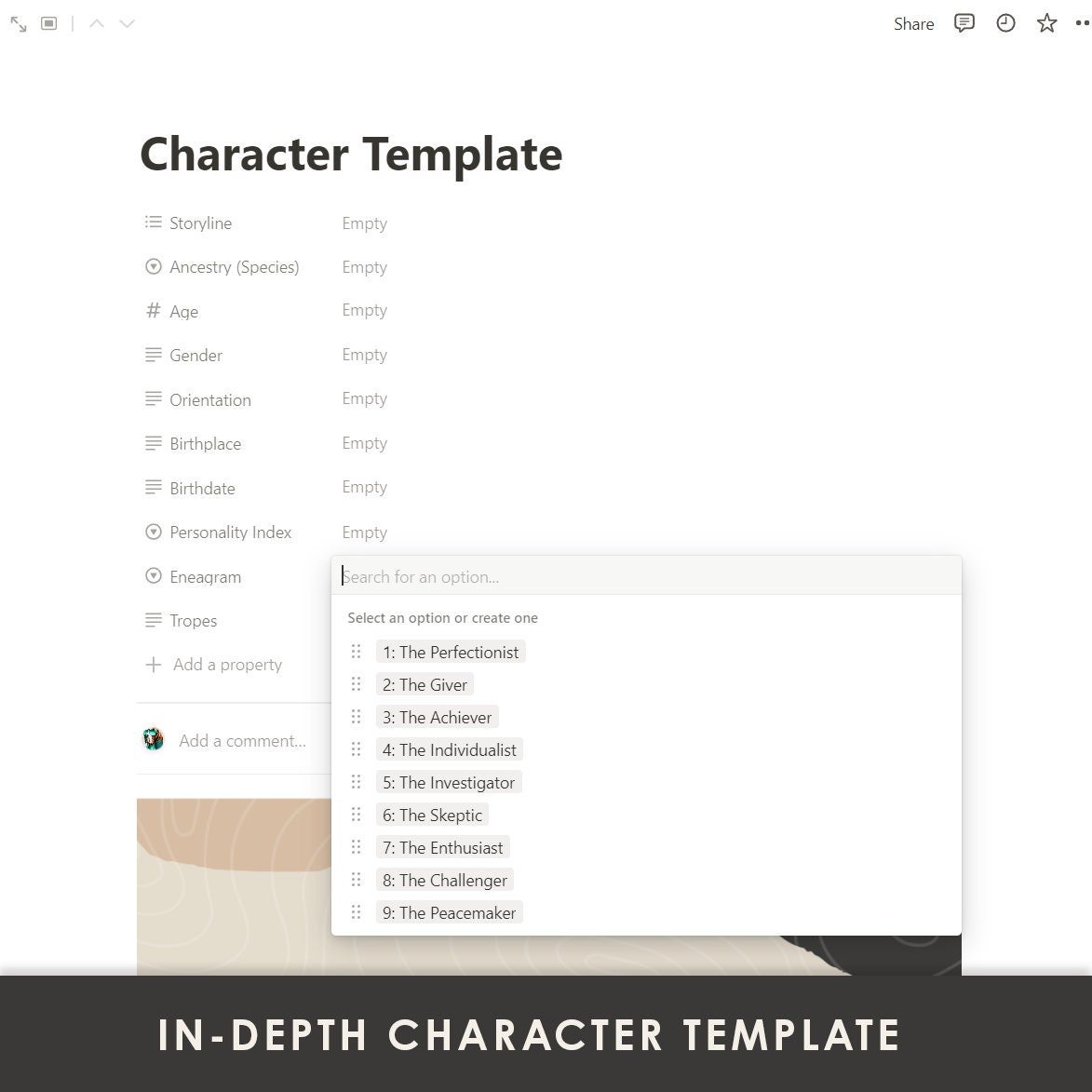 Notion Writing & Worldbuilding Template - Notion Writing Planner ...