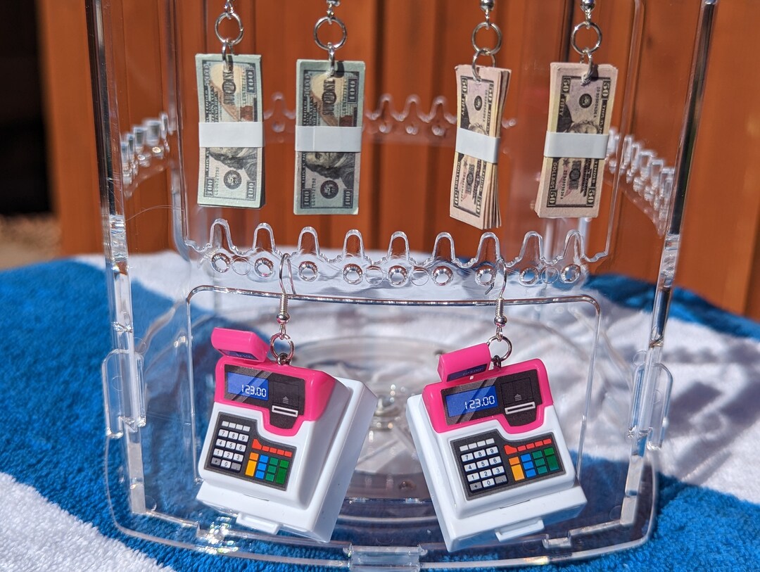Fun Mini Brands Money and Miscellaneous Earrings - Etsy