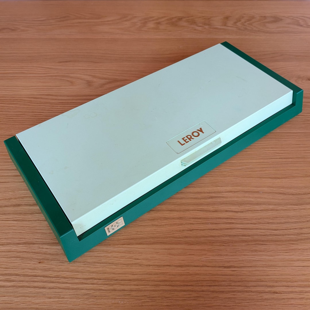 Vintage K&E Leroy Lettering Kit 1981 - Drafting Set W/ Templates, Pens ...