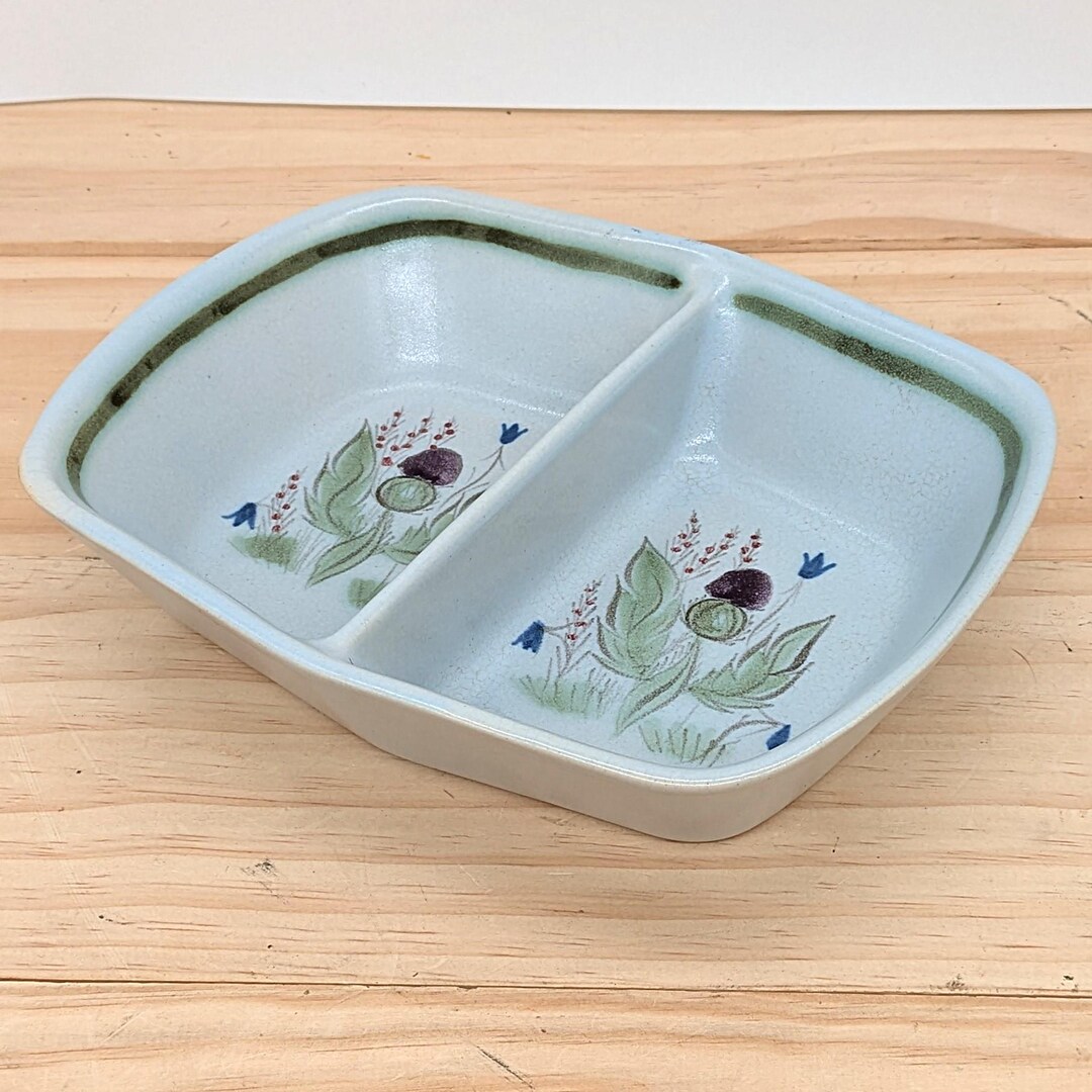 Vintage Buchan of Portobello Thistleware Divided Baker 9x7 Scotland ...