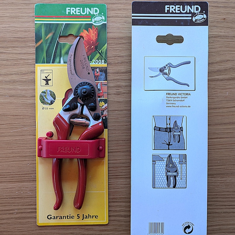 Vintage West German Pruning Shears - True Friends, Freund, Köller's ...
