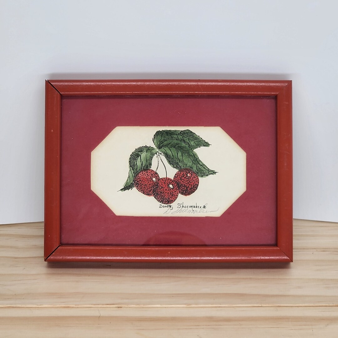 Vintage 1982 Dorothy Shoemaker Original Watercolor Painting - Framed ...