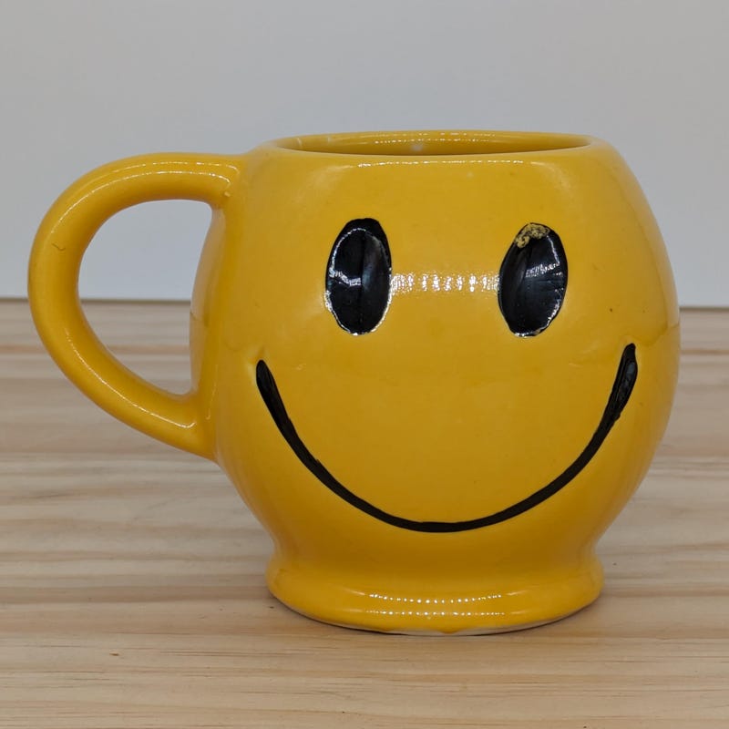Smiley Face Coffee Mugs - Etsy