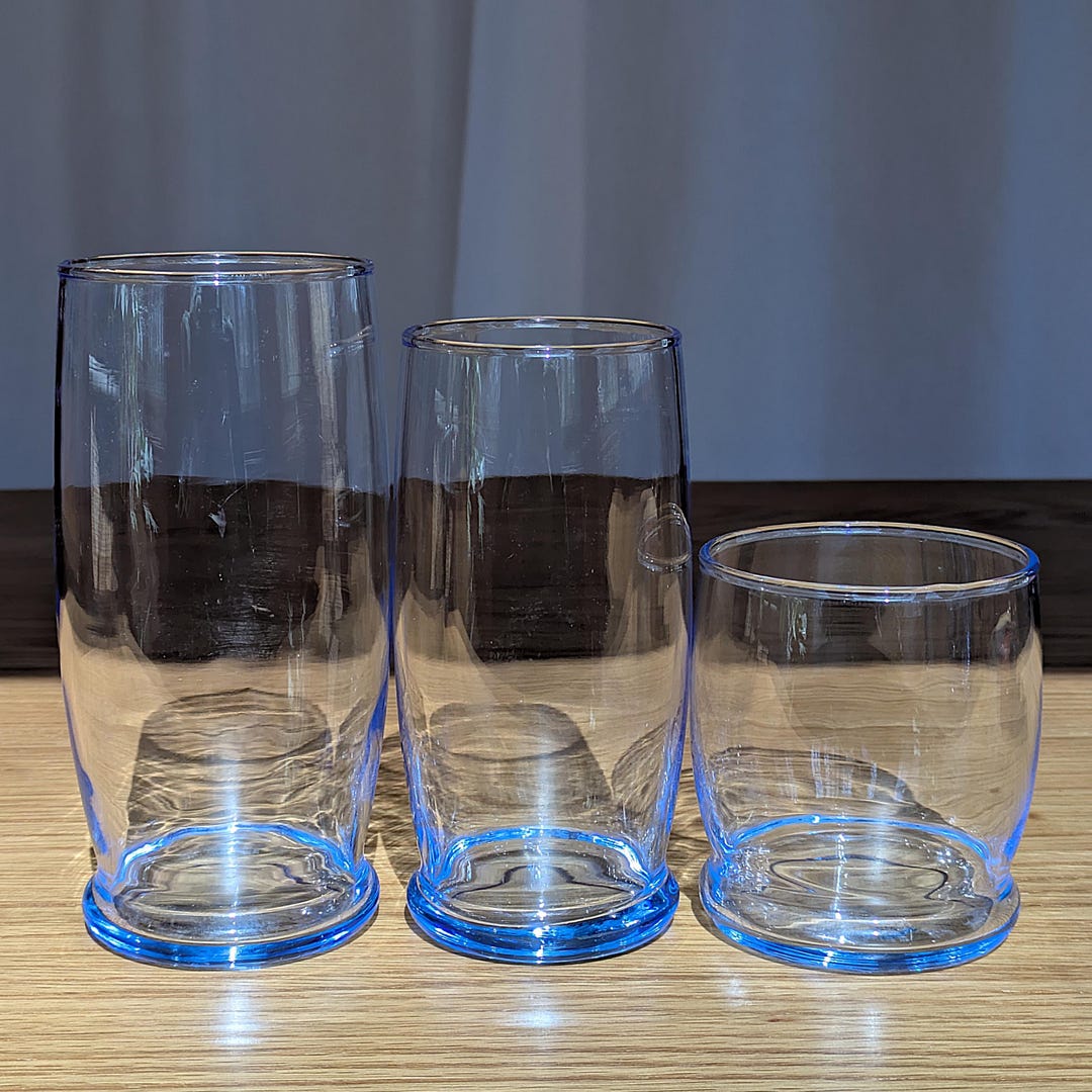 Vintage Libbey Misty Blue Glasses – Highball & Tumbler Drinkware - Etsy
