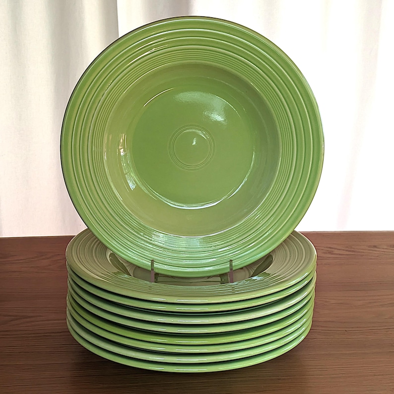 Vintage Fiesta Chartreuse Pasta Bowl – Homer Laughlin USA Dinnerware - Etsy