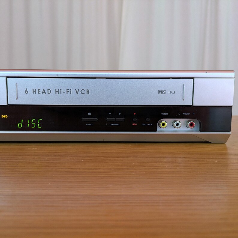 RCA DVD VCR Combo Player Drc635on 6-head Hi-fi Vhs Vintage 2005 S-video ...
