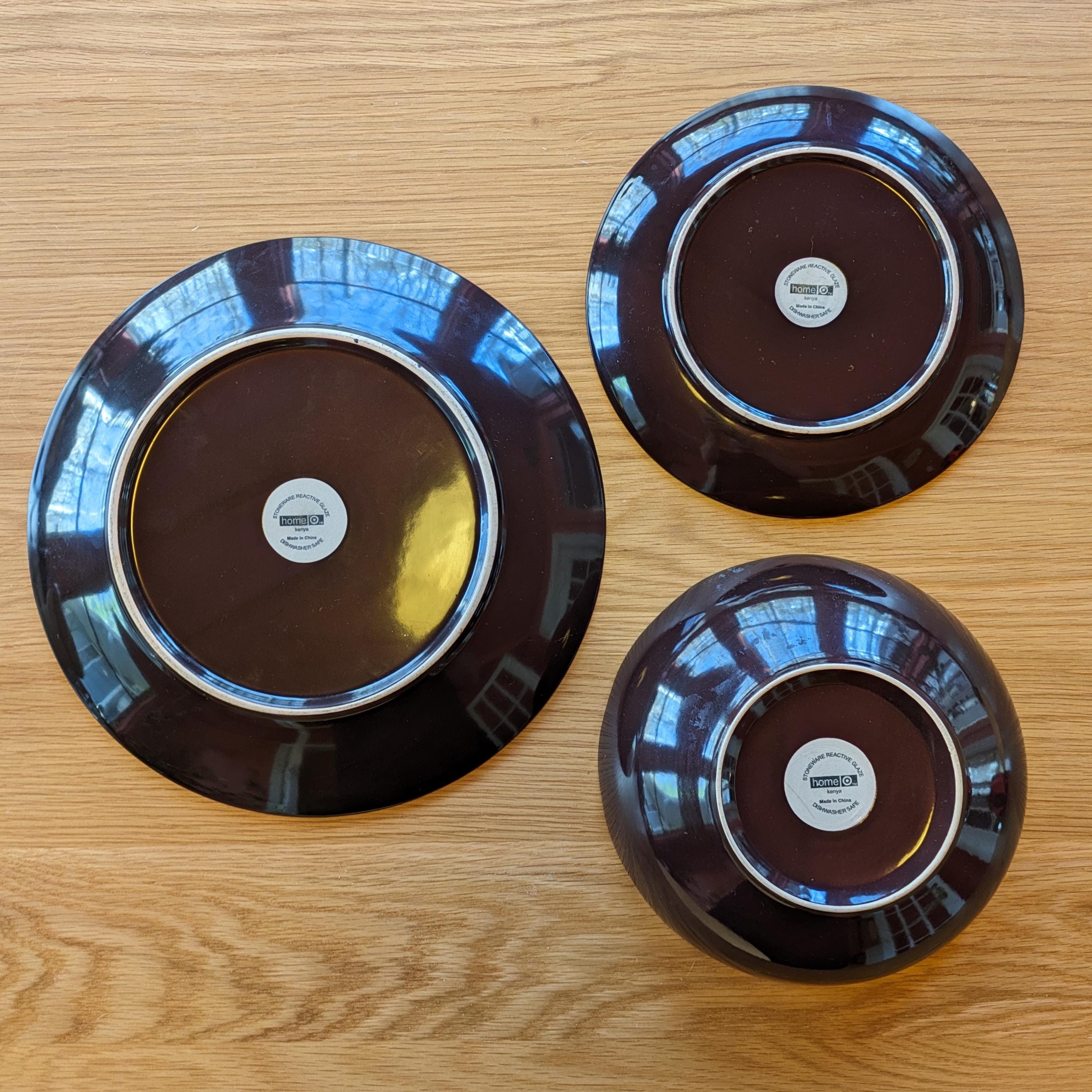 Vintage "kenya" 00's by Target Home Collection Zebra Print Dinnerware ...