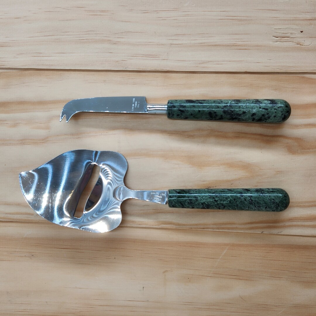 Vintage Pier 1 Cheese Knife Set, Mid Century Modern Kitchen Tools ...