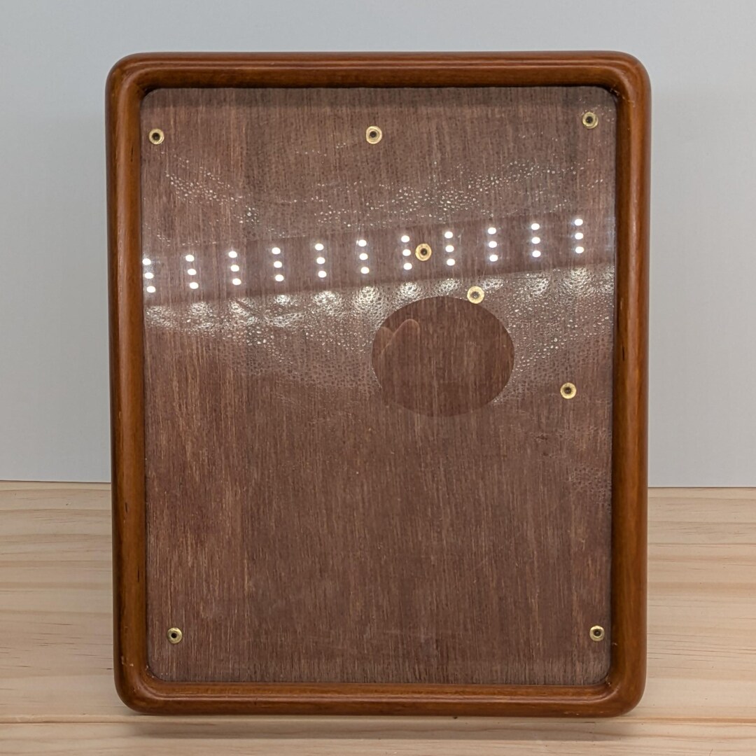 Vintage Wood Rounded Corner Picture Frame 8x10 Photo Mid Century Modern ...