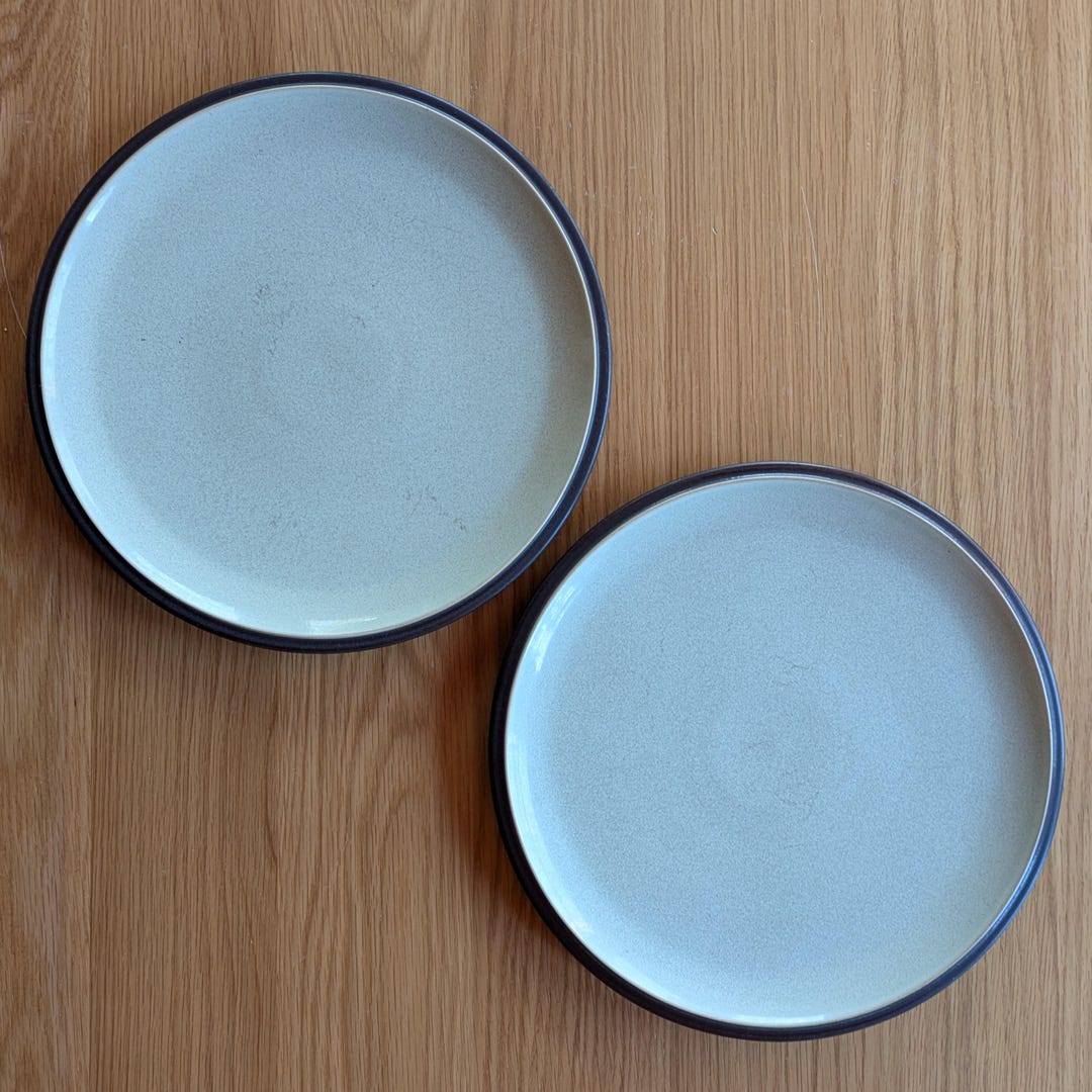 Vintage Denby Energy Dinner Plates Set of 2 | Discontinued 1998-2008 ...