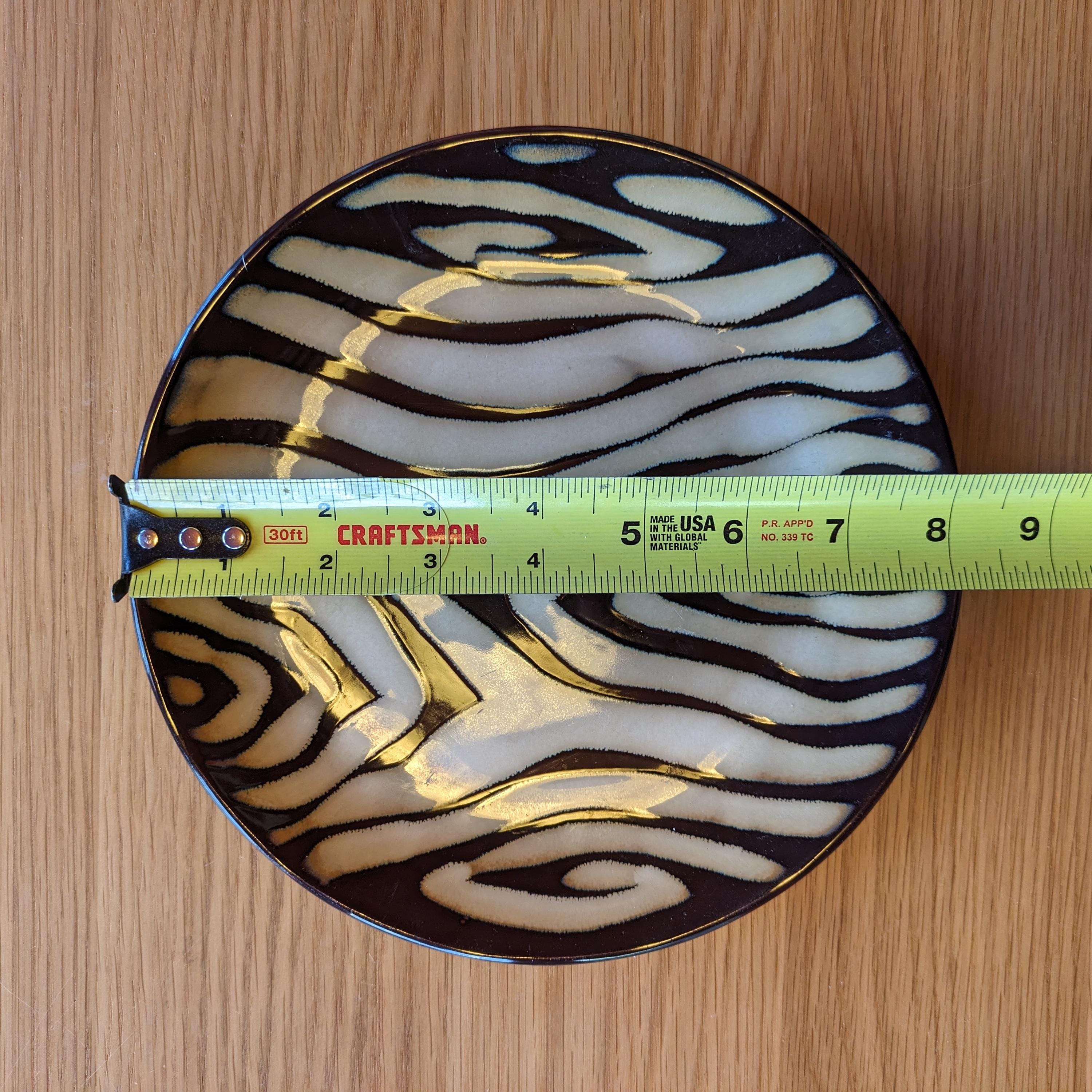Vintage "kenya" 00's by Target Home Collection Zebra Print Dinnerware ...