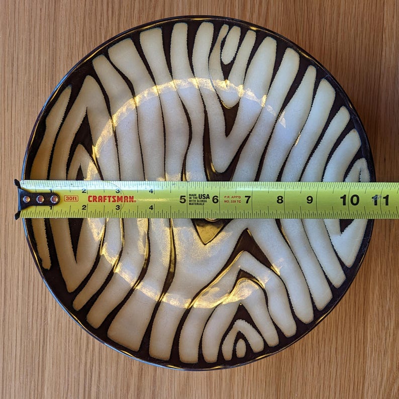 Vintage "kenya" 00's by Target Home Collection Zebra Print Dinnerware ...