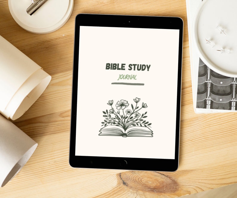 Bible Study Guide and Journal Digital Download Reading Plan, Gratitude ...