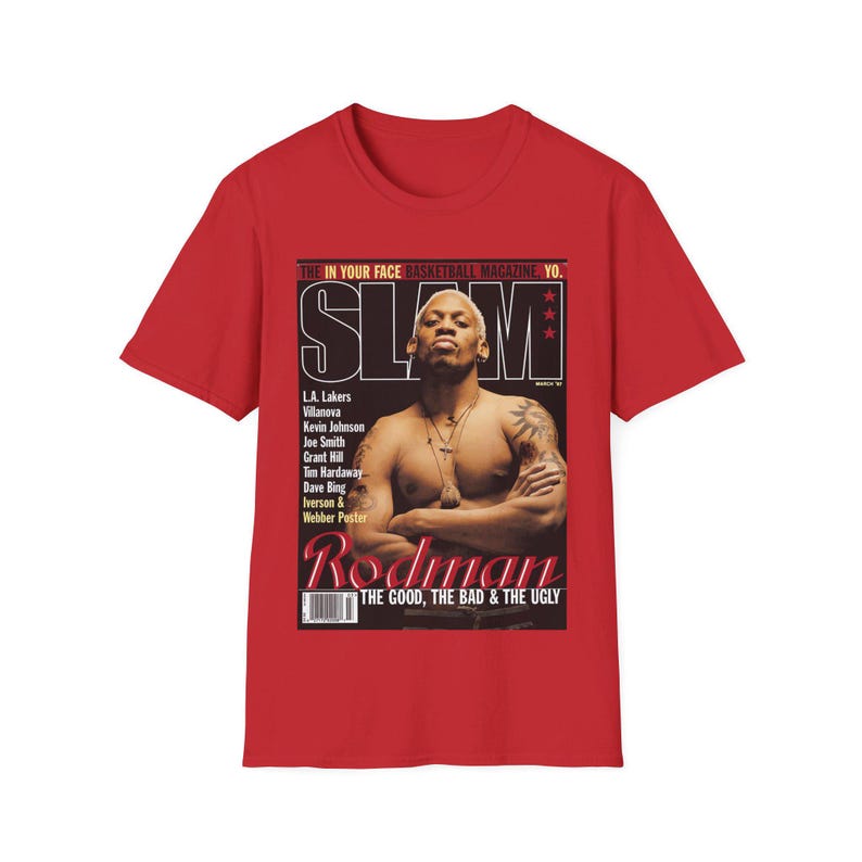 Dennis Rodman Slam Magazine Cover - Etsy