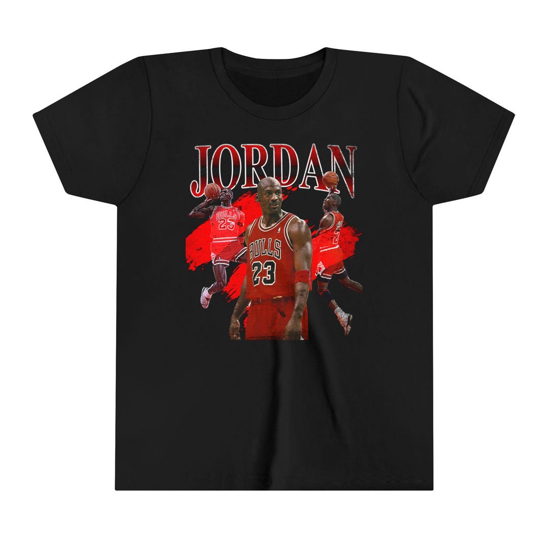 Michael Jordan Vintage T Shirt Youth - Etsy