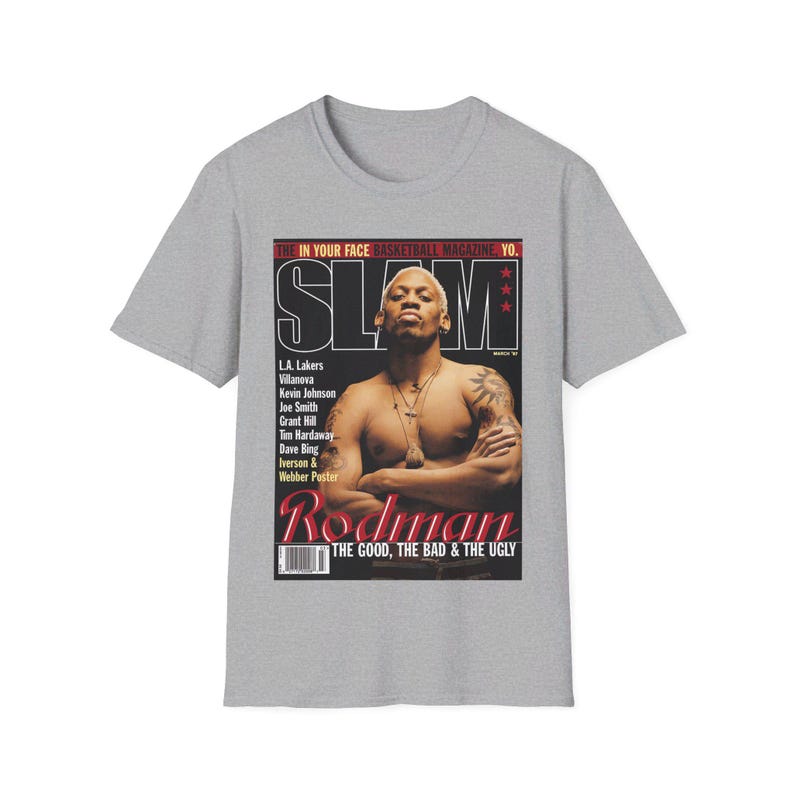 Dennis Rodman Slam Magazine Cover - Etsy