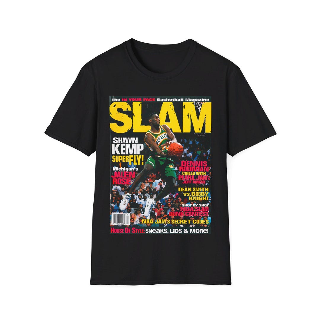 Shawn Kemp Slam Magazine Cover - Etsy