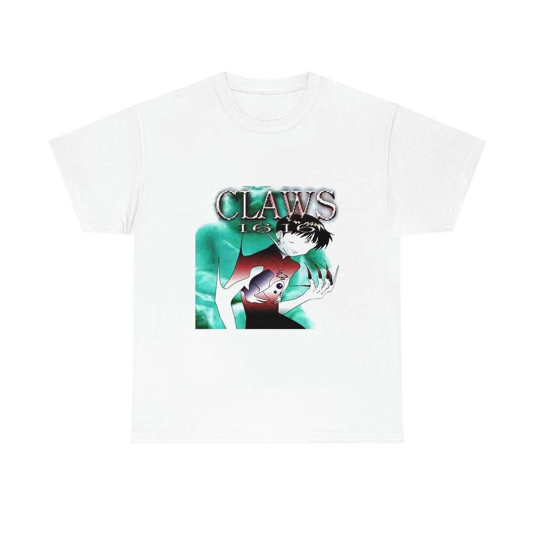 Yabujin Claws Edgy Emo Y2K Tee | Dreamcore Jumpstyle Hyperpop Aesthetic ...