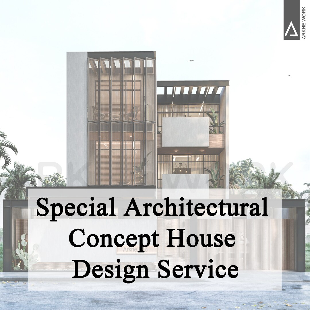 Special Architectural Design Service Custom House Concept Design ...