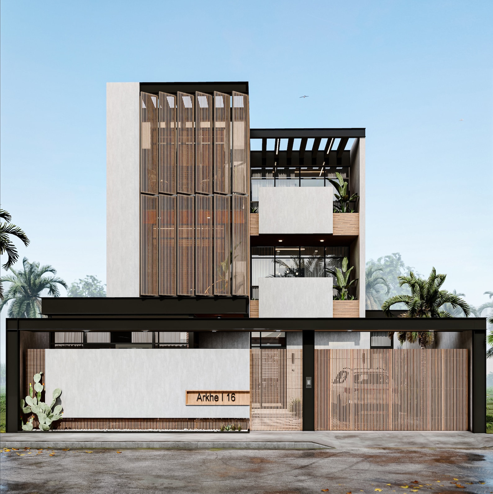 Custom Online Modern Facade Design With Realistic Visuals | Online ...