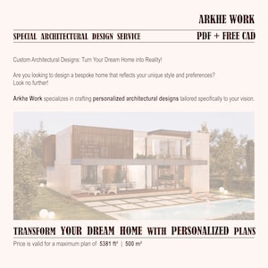 Special Architectural Design Service |custom Architectural Designs ...