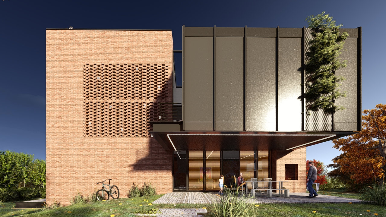 Custom Online Modern Facade Design With Realistic Visuals | Online ...