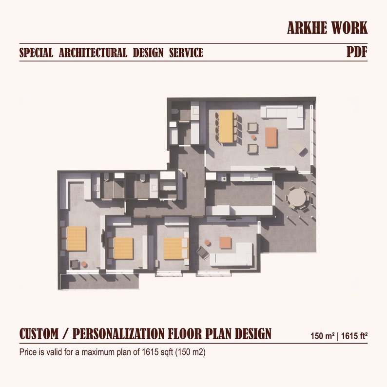 Special Architectural Design Service Custom House Floor Plan Design ...