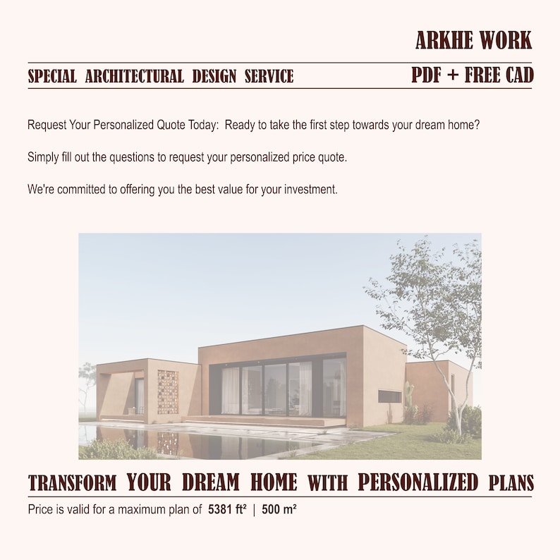Special Architectural Design Service |custom Architectural Designs ...