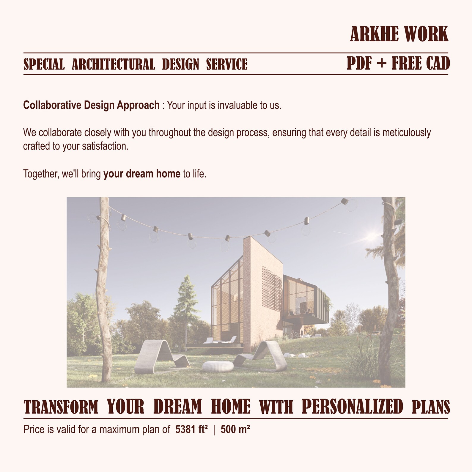 Special Architectural Design Service |custom Architectural Designs ...