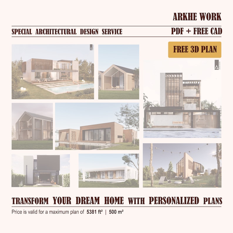 Special Architectural Design Service |custom Architectural Designs: Transform Your Dream Home ...