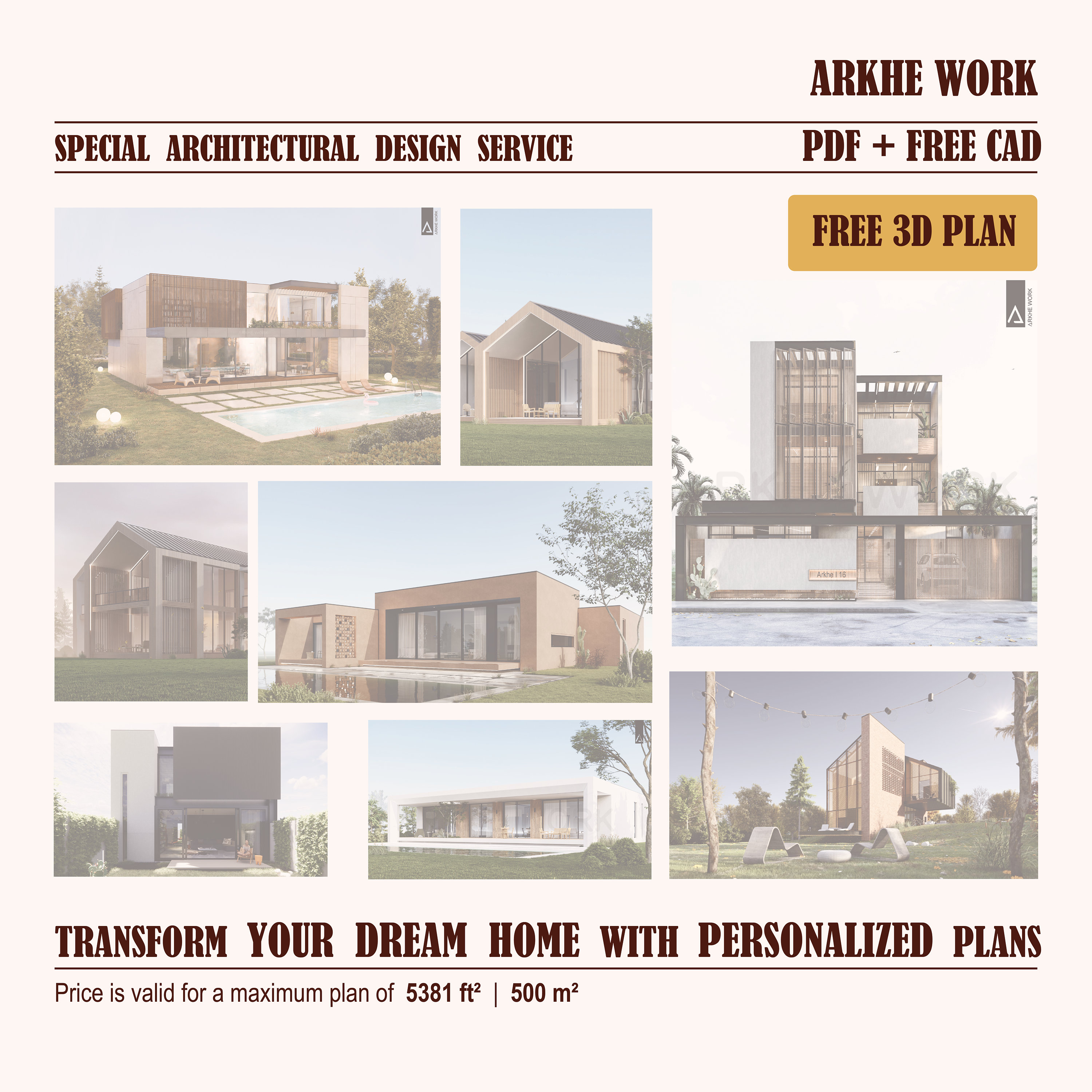 Special Architectural Design Service |custom Architectural Designs ...