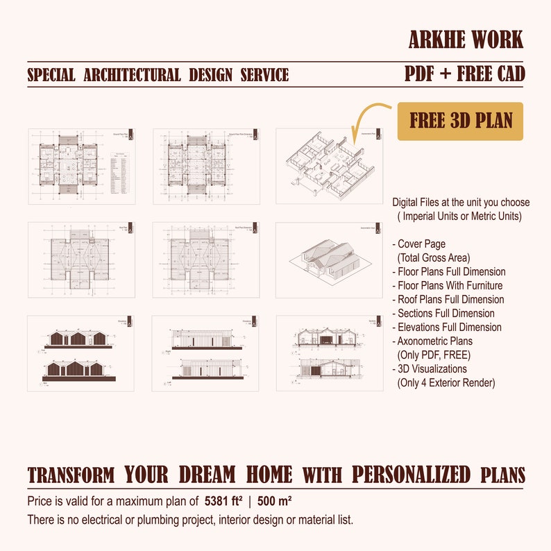 Special Architectural Design Service custom Architectural Designs ...