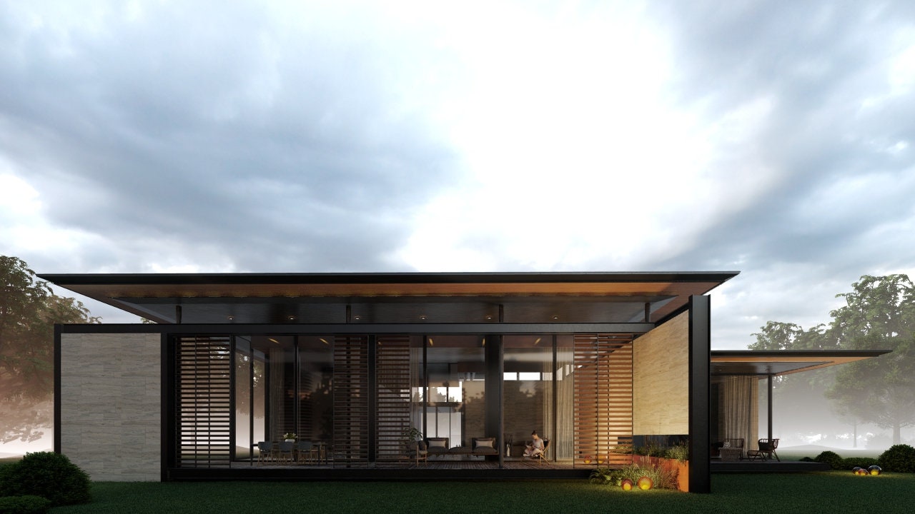 Custom Online Modern Facade Design With Realistic Visuals | Online ...