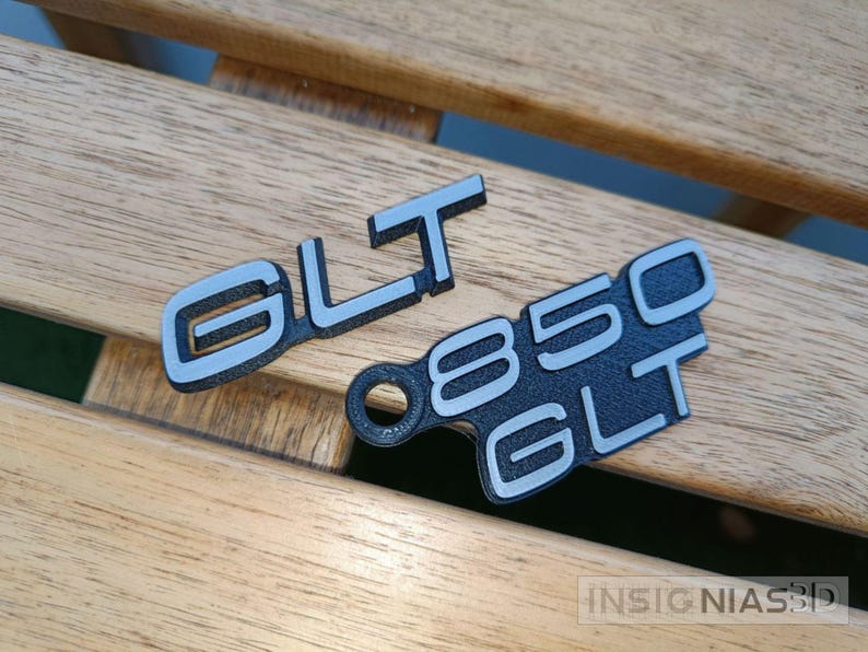 Reproducción 3D. PACK Insignia VOLVO 850 GLT . Emblem . Logo . Badge ...
