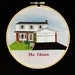 Custom Embroidered House Portrait - Etsy
