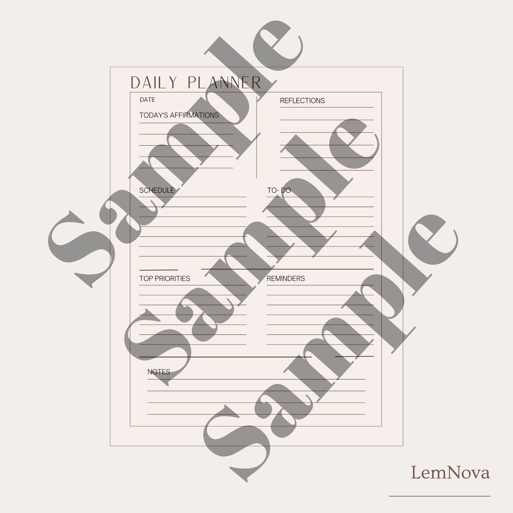 Daily Planner/tablet Planner/a4 Digital Planner/productivity Tool/one ...