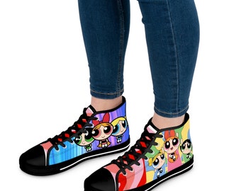 Powerpuff Girl Shoes - Etsy