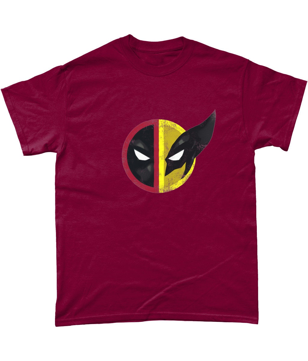 Deadpool X Wolverine Icon Logo Deadpool 3 T-shirt - Etsy