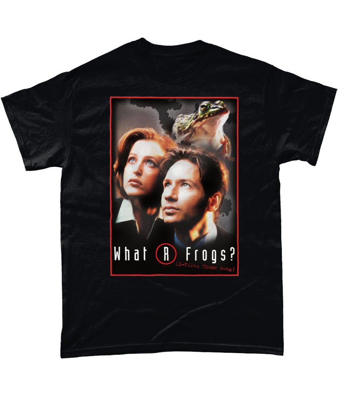 X-files What Are Frogs Dana Scully Fox Mulder Funny Meme T-shirt - Etsy